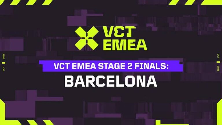 VCT EMEA Stage 2 Finals 2026 ziehen nach Barcelona