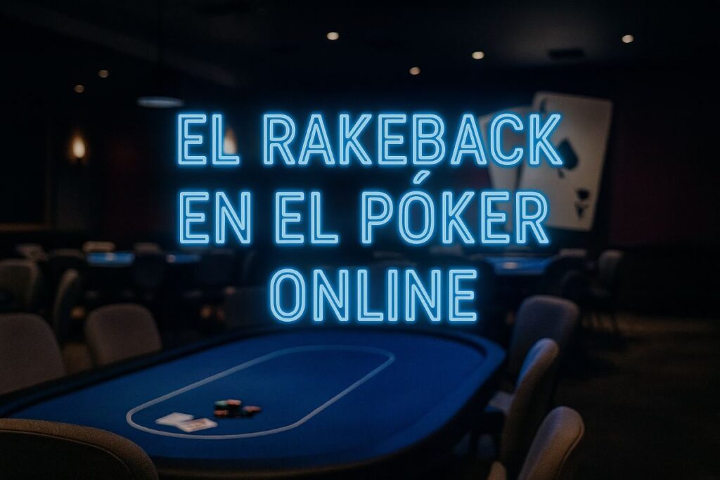 Rakeback en póker online: Qué es y cómo calcularlo en 2026