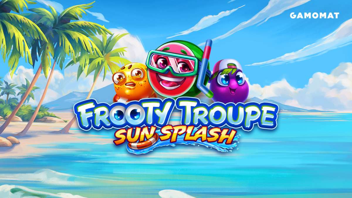 GAMOMAT lanza Frooty Troupe Sun Splash, una nueva slot