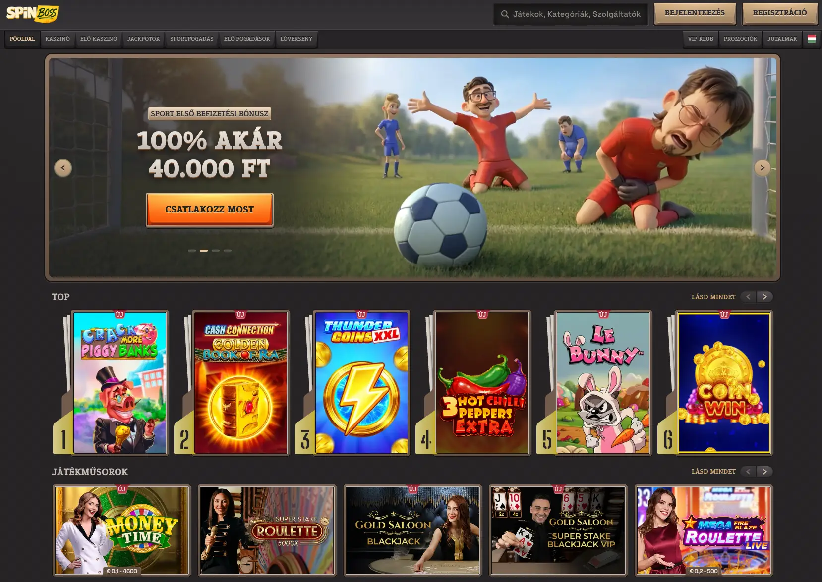 A legjobb online casino oldalak magyar játékosoknak 2026