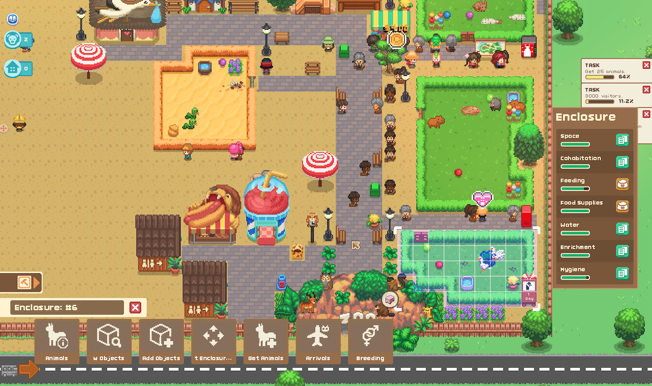 Let's Build A Zoo Review: An incredibly weird tycoon game – GamesHub