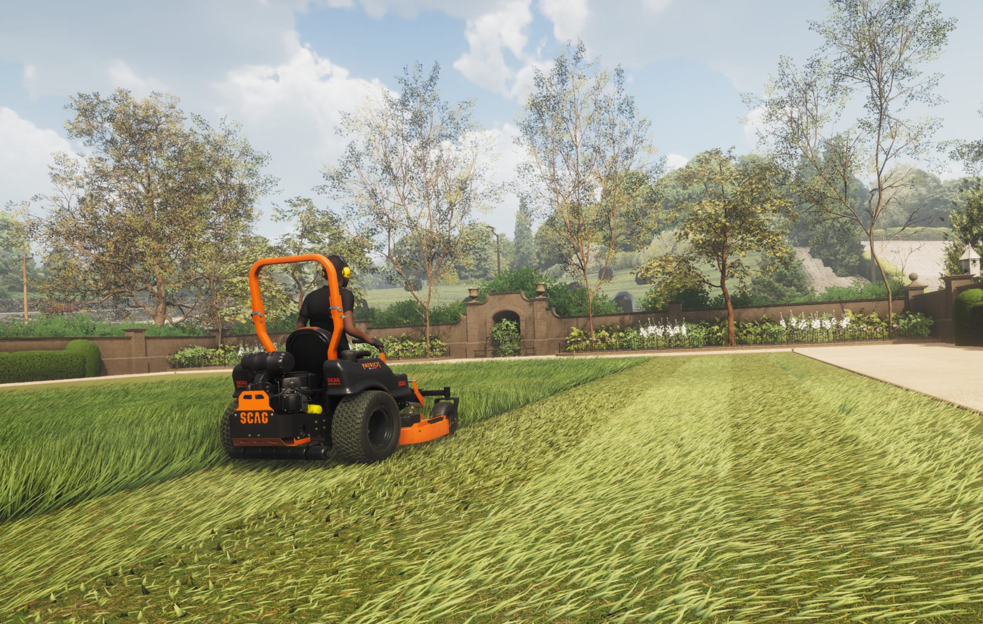 Lawn Mowing Simulator is free on the Epic Games Store