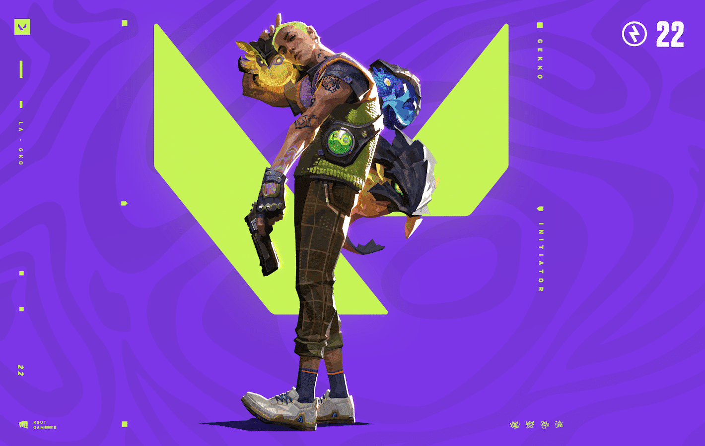 Valorant reveals newest Initiator Agent, Gekko