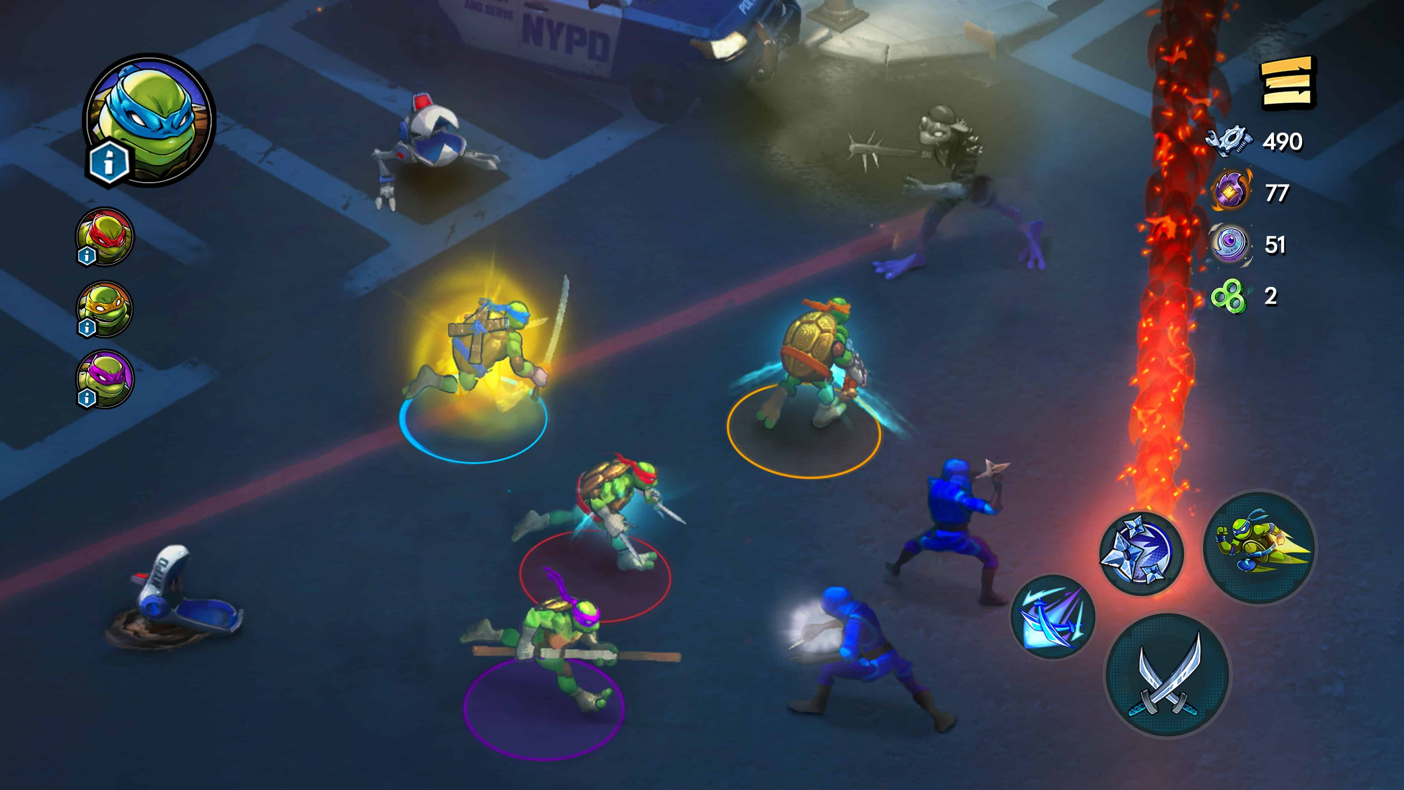 TMNT Splintered Fate, a Hades-inspired Ninja Turtles roguelike, is out now