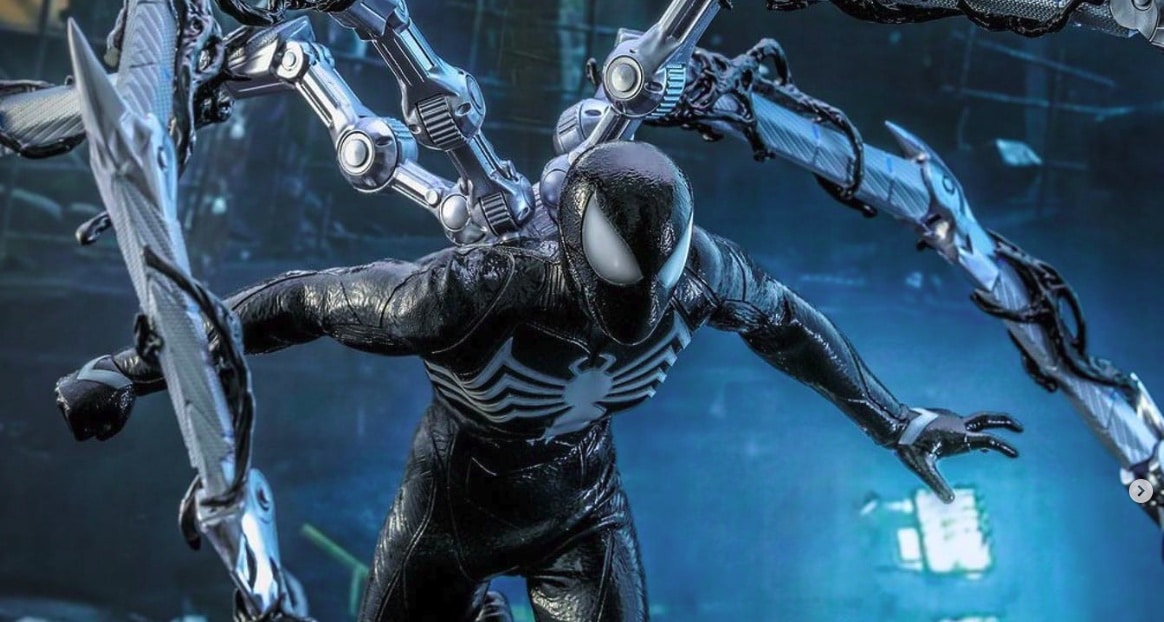 Marvel's Spider-Man 2: New look at black suit revealed by Hot Toys