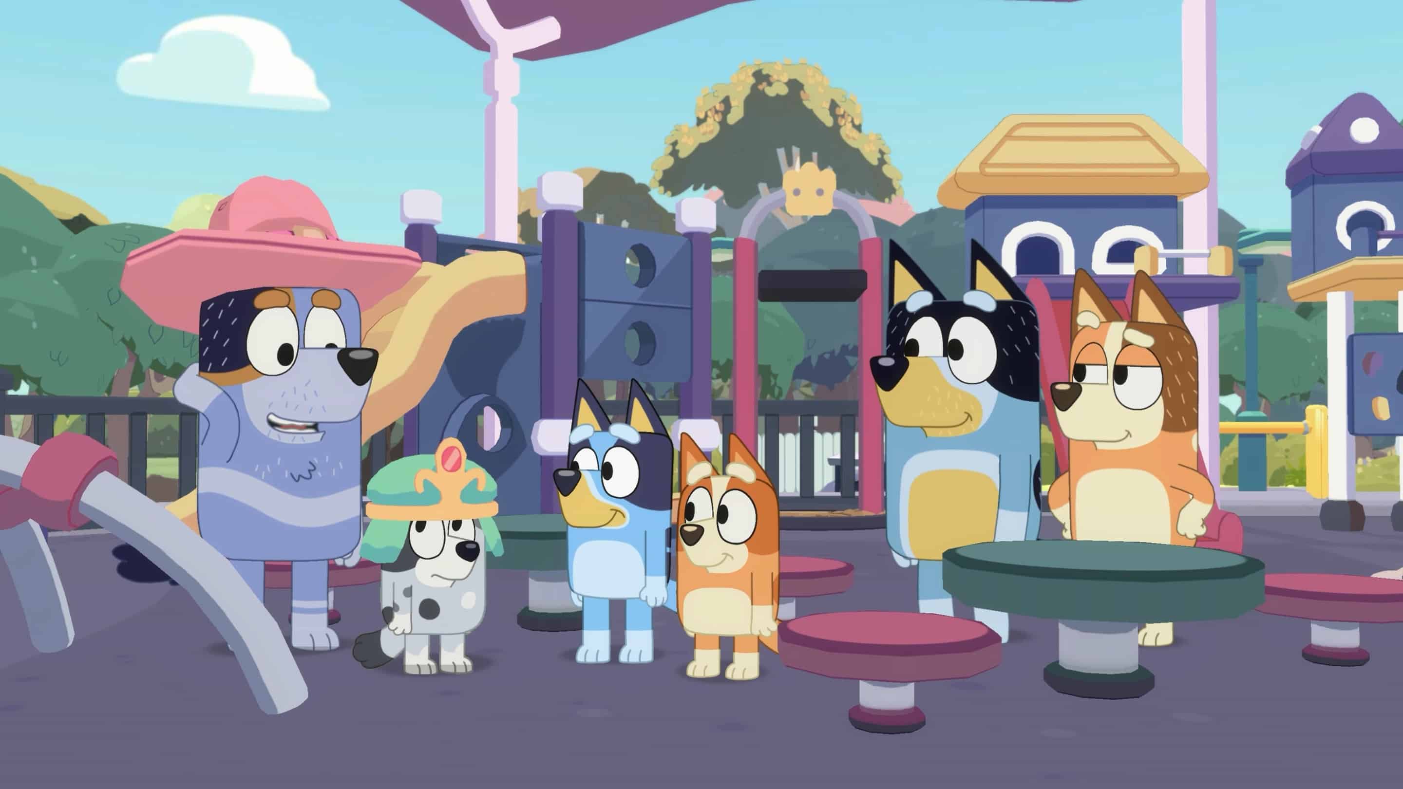 Bluey video game officially announced with trailer, featuring core ...