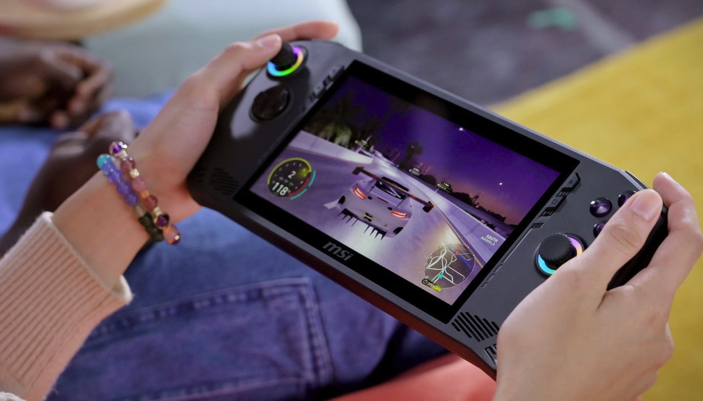 MSI reveals Claw handheld gaming device at CES 2024
