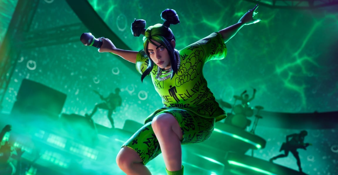 Billie Eilish is the latest Fortnite Festival icon