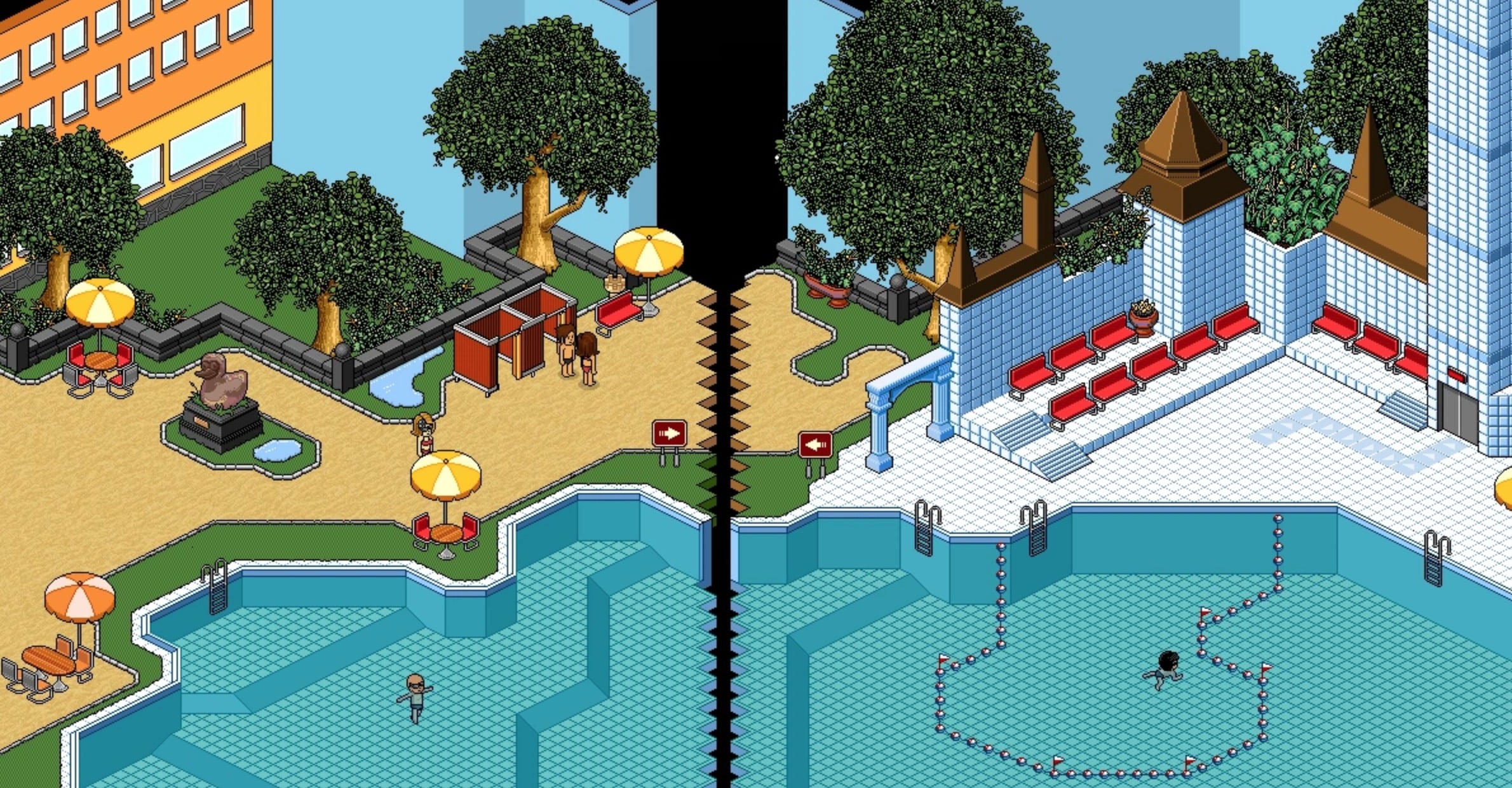 Habbo Hotel: Origins is reintroducing the game's 2005 look