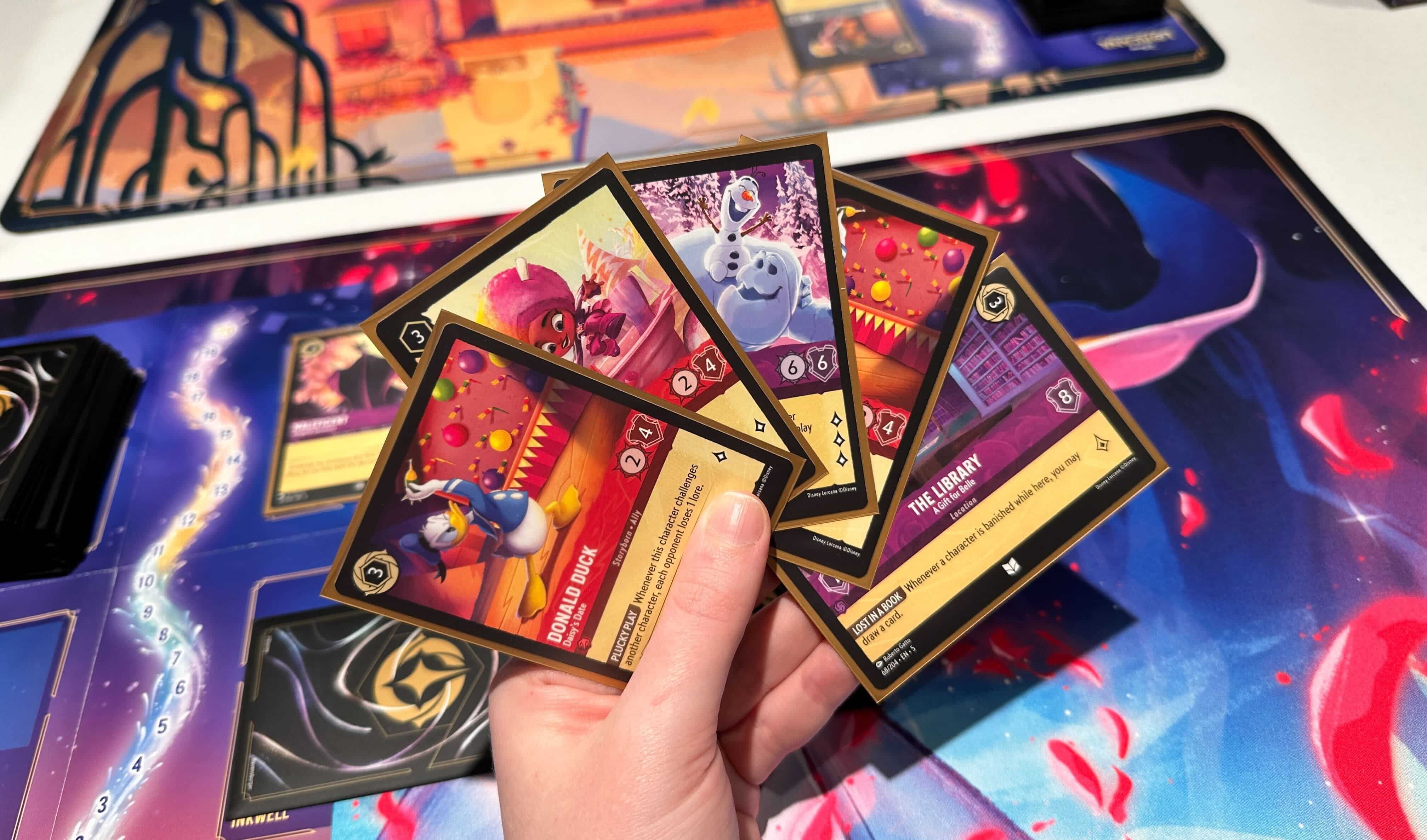 Disney Lorcana: Shimmering Skies - A review of the 5th set