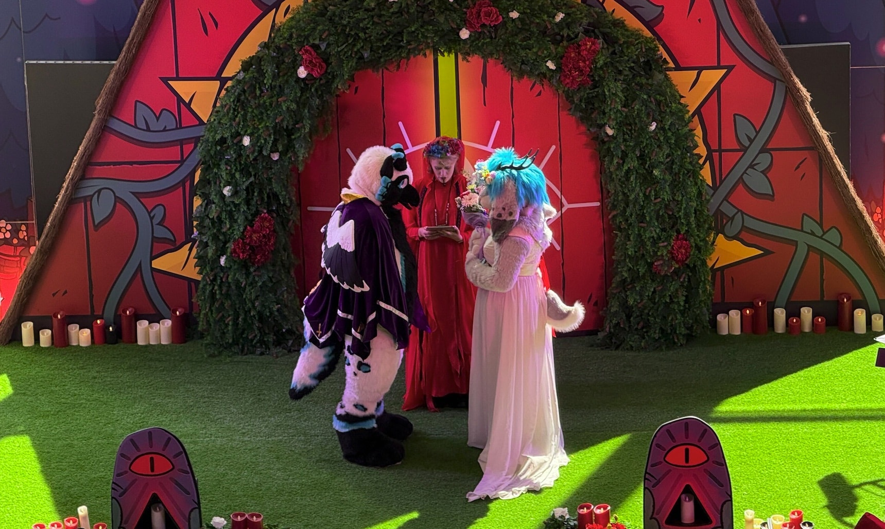 PAX Aus 2024's furry Cult of the Lamb wedding was joyous