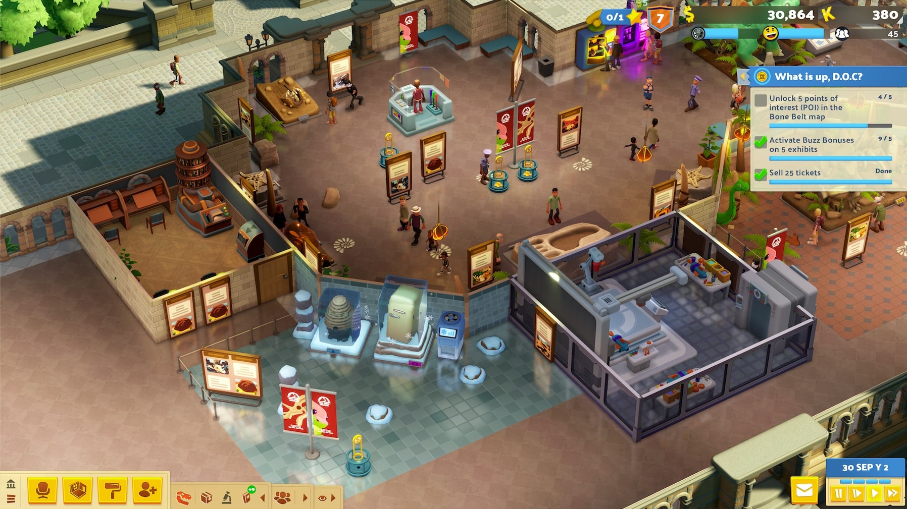 Two Point Museum preview – Go on, tap the glass