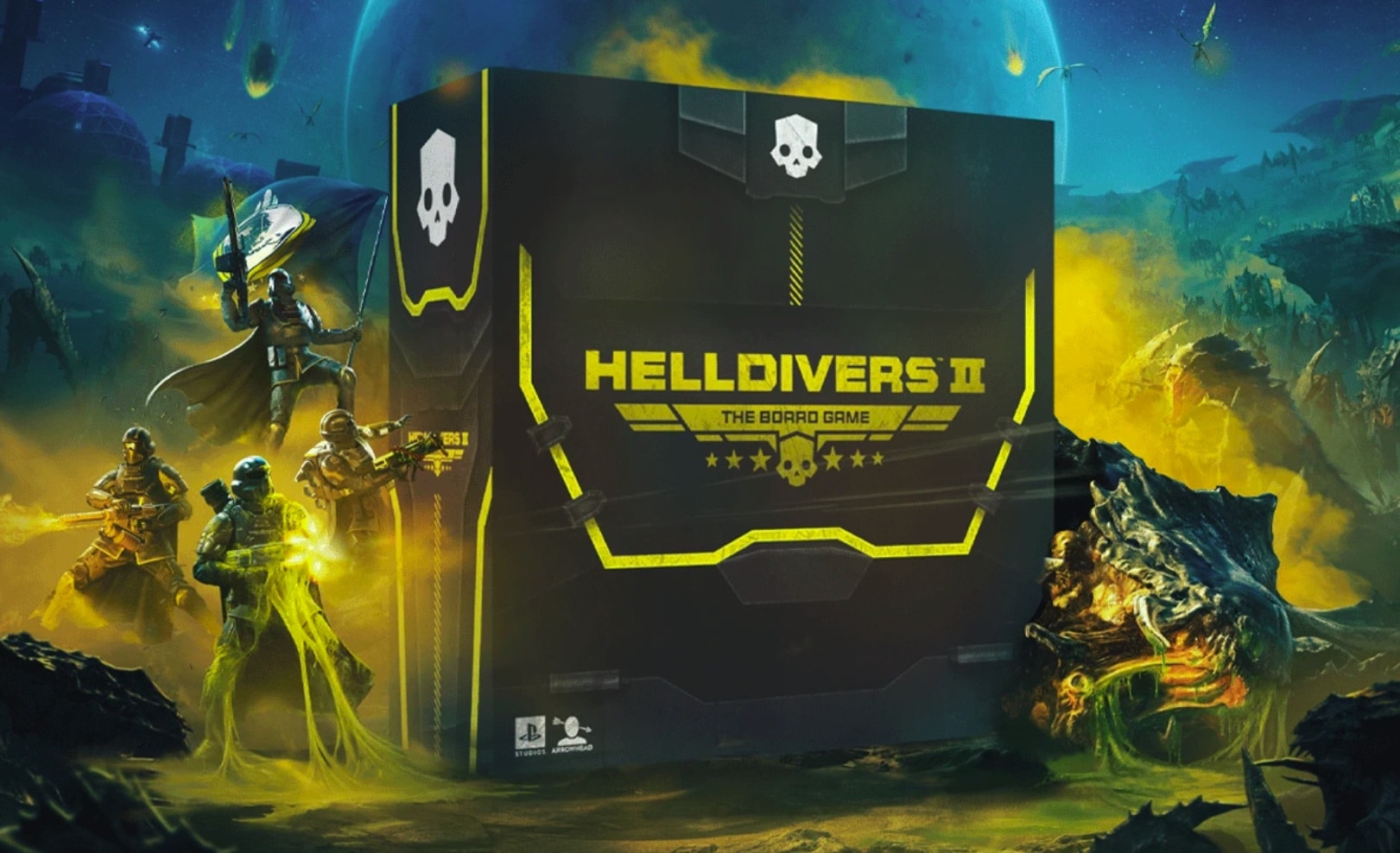 Helldivers 2 board game campaign is now live