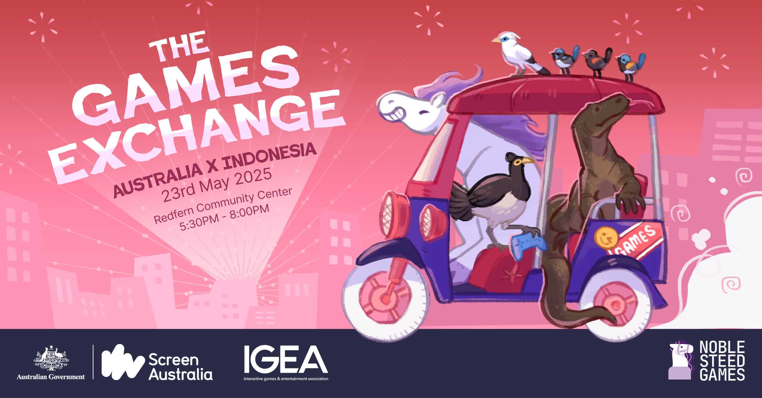 The Games Exchange: Australia x Indonesia set for May 2025