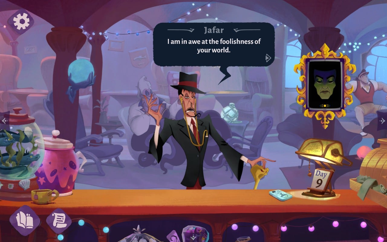 Disney Villains Cursed Cafe review – A quirky, fun visual novel for ...