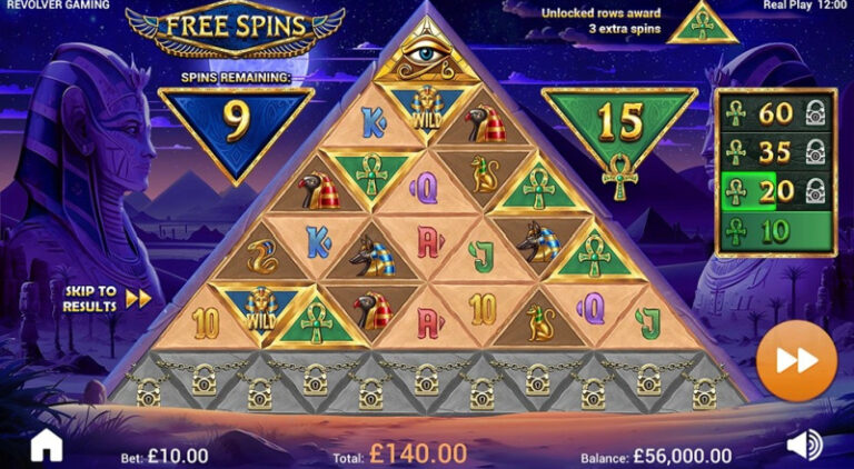 Revolver Gaming To Debut Triangular Reel Slot, Pyramid Of Ra