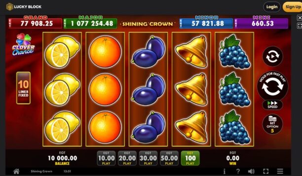 Shining Crown Slot Review 2026 | Play Free Demo