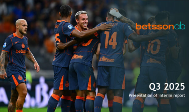 Betsson Q3 2025: Quarterly Revenue Rises 6% To €295.8m