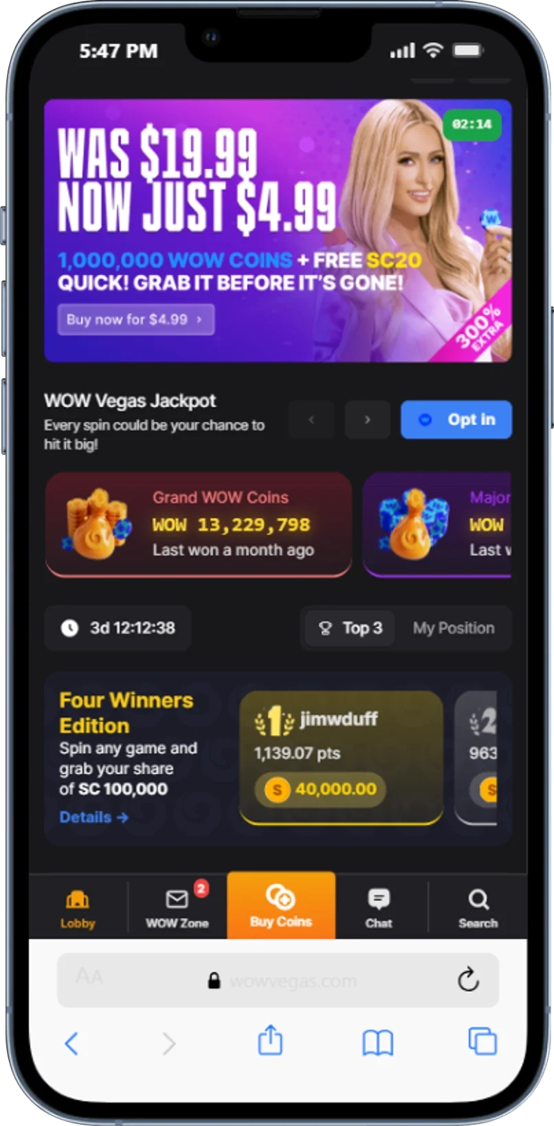 WOW Vegas Review 2026 - Claim WOW Vegas Casino Bonuses