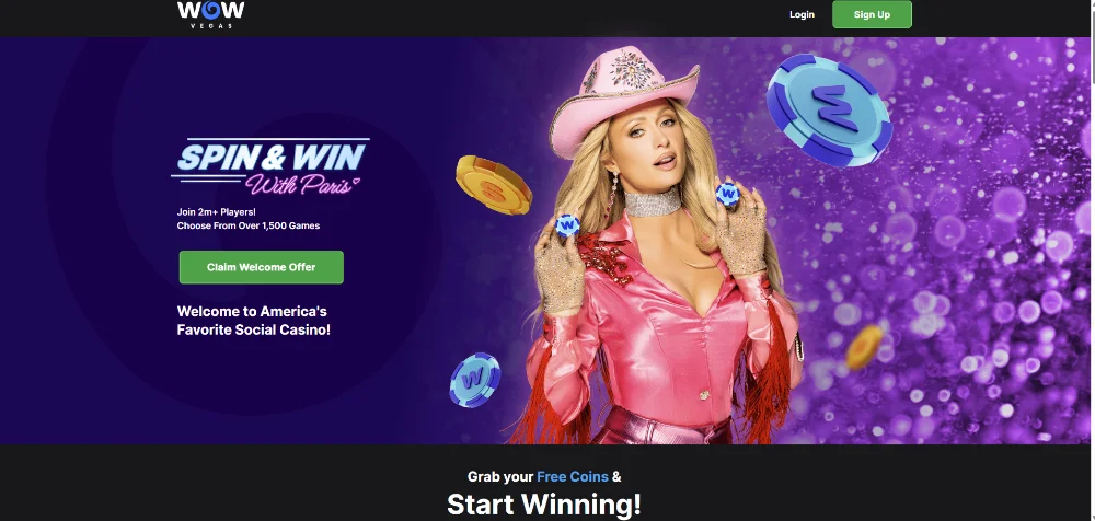 WOW Vegas Review 2026 - Claim WOW Vegas Casino Bonuses